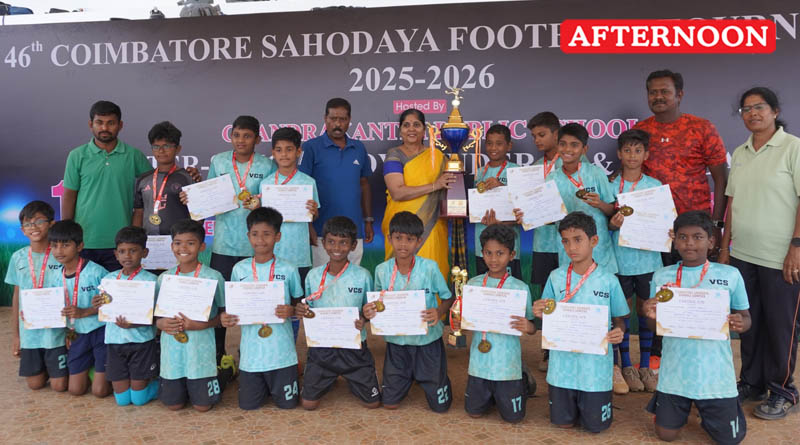 Chandrakanthi Public School Hosts 46th Coimbatore Sahodaya Football ...